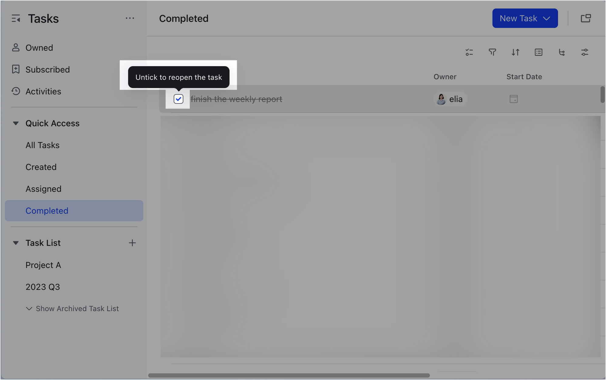 Get started with Tasks