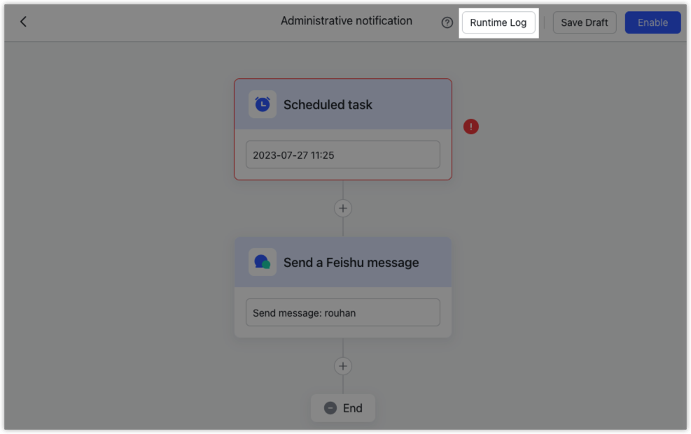 Use the Message Notification bot