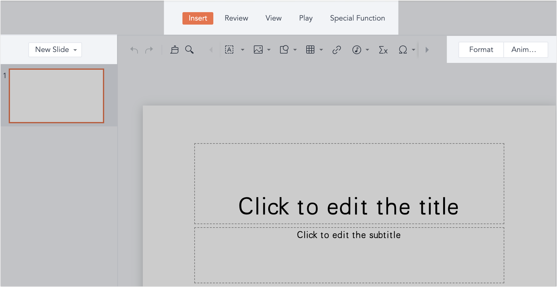 Create and manage WPS presentations