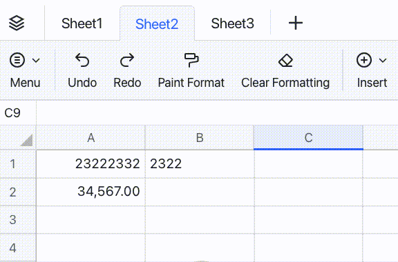 MID function for Sheets