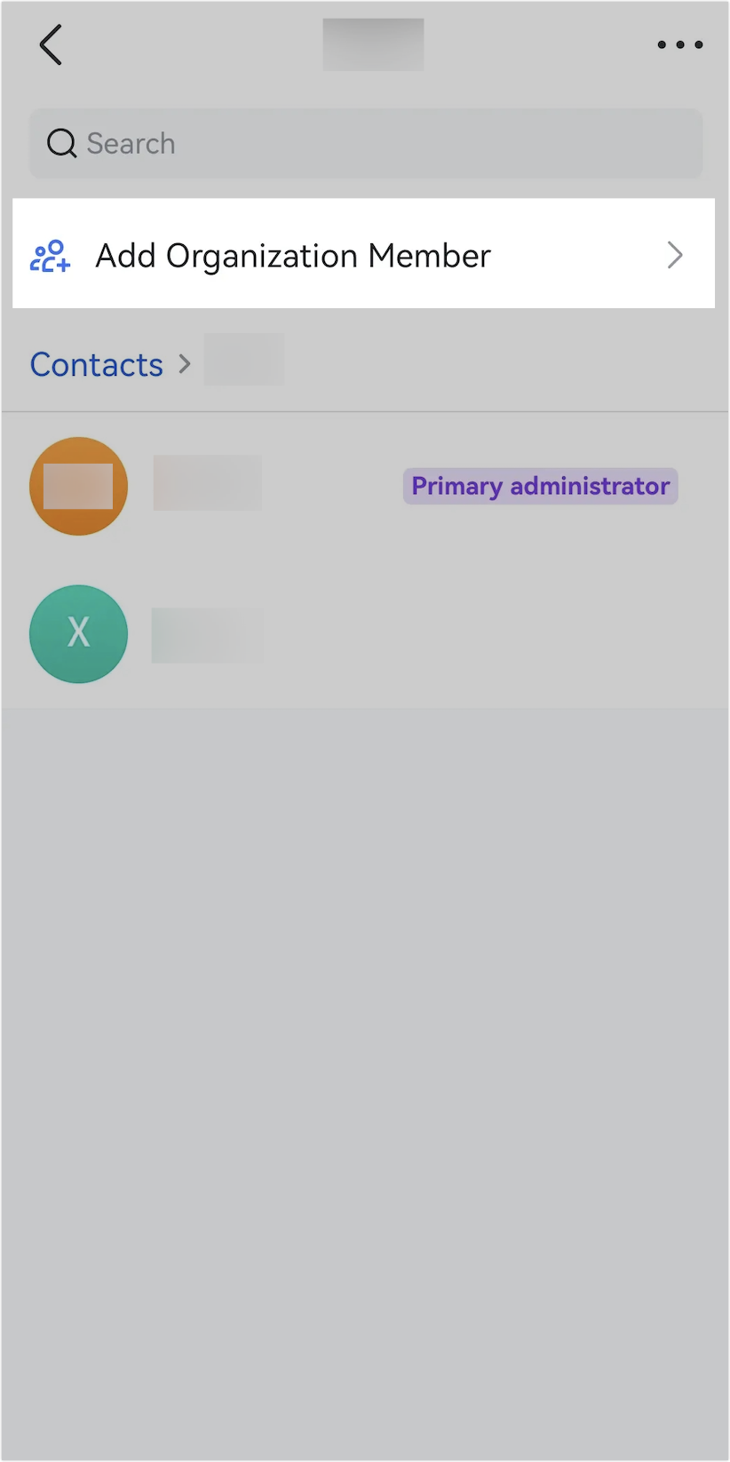 Invite members to join an organization