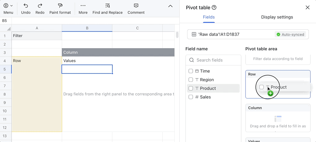 Create And Use Pivot Tables 