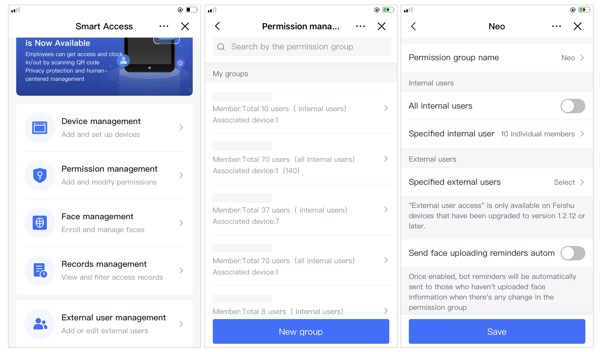 Manage External Users