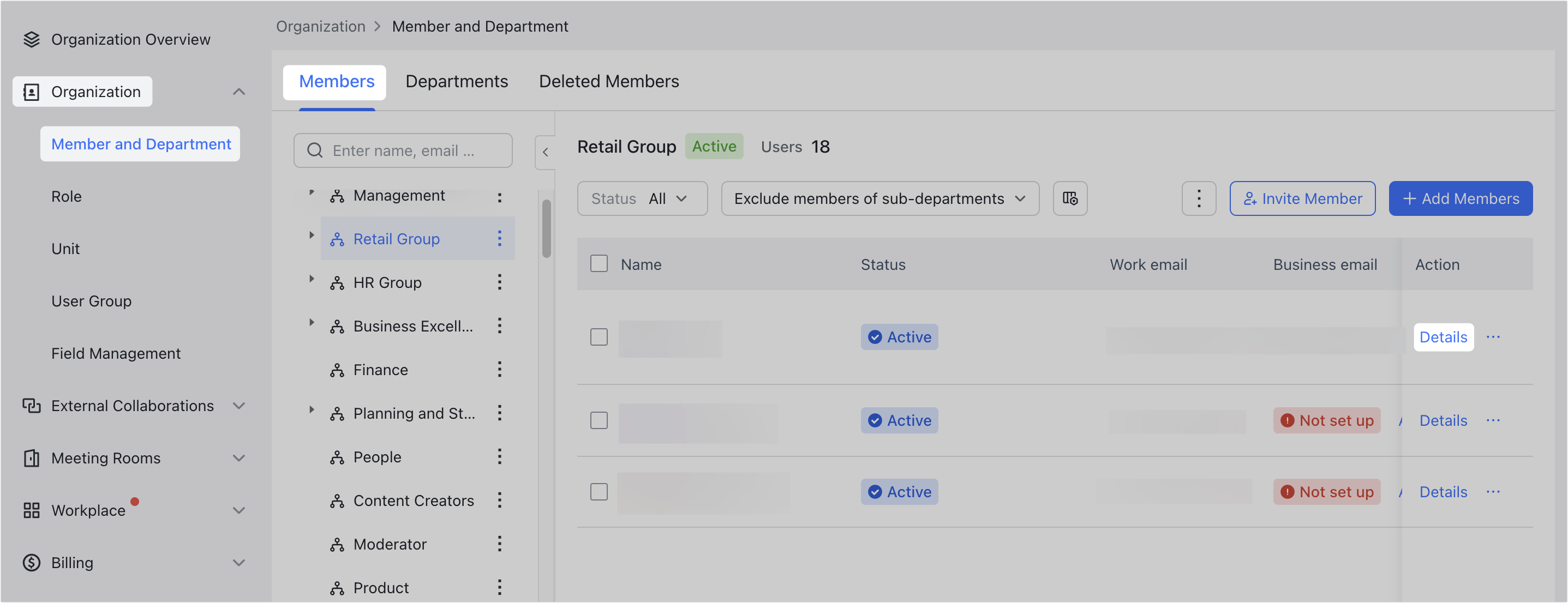 Admin | Set aliases for members