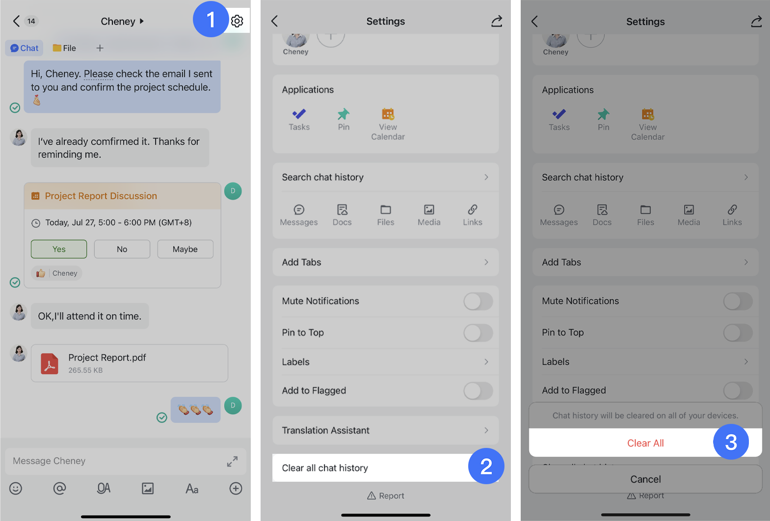 Messenger Change Log