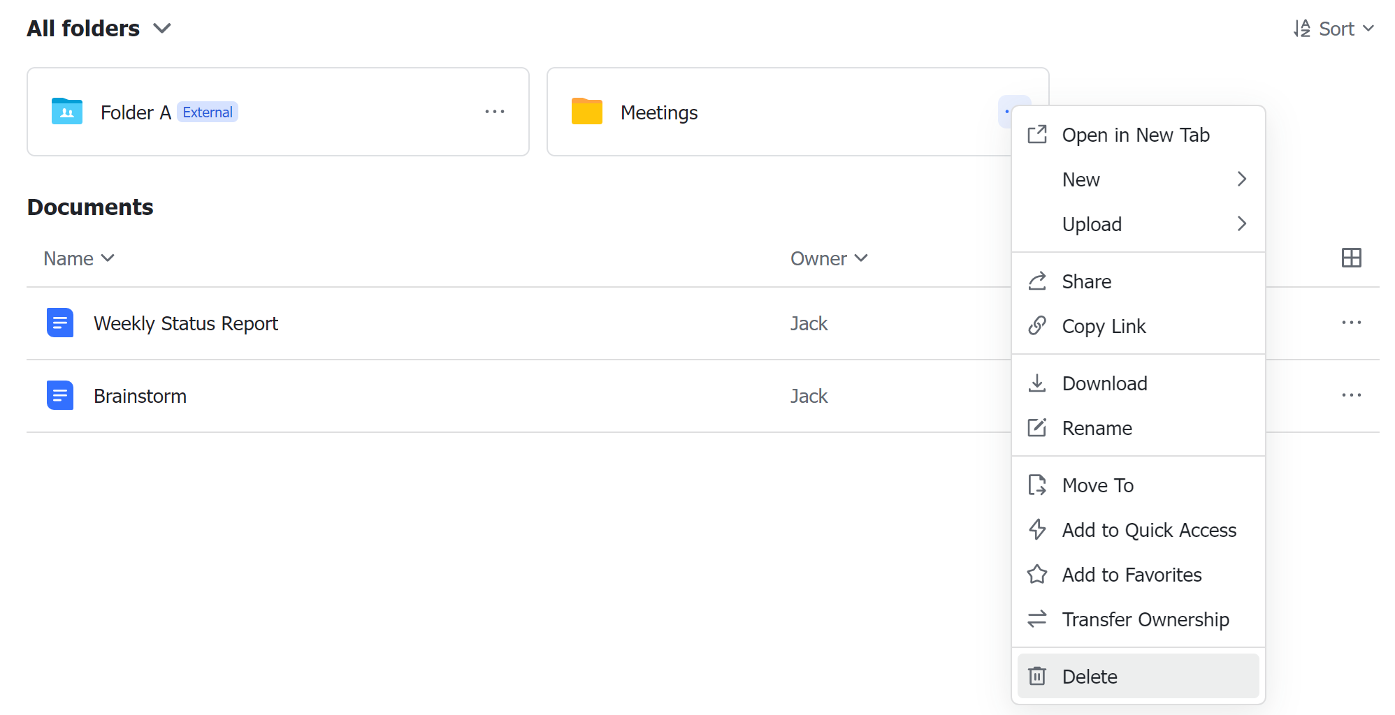 Delete Documents And Folders