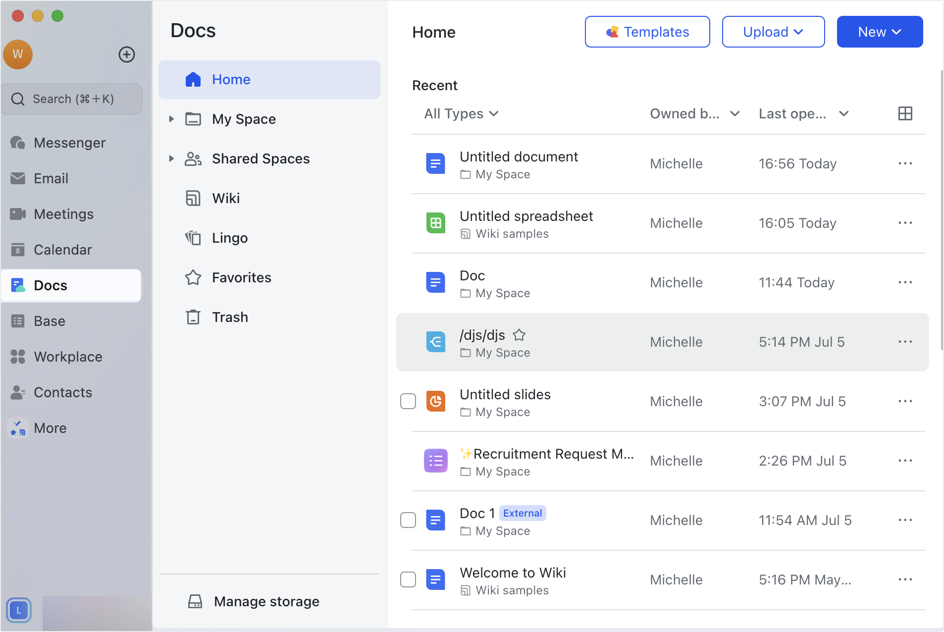 Get started with Feishu Docs