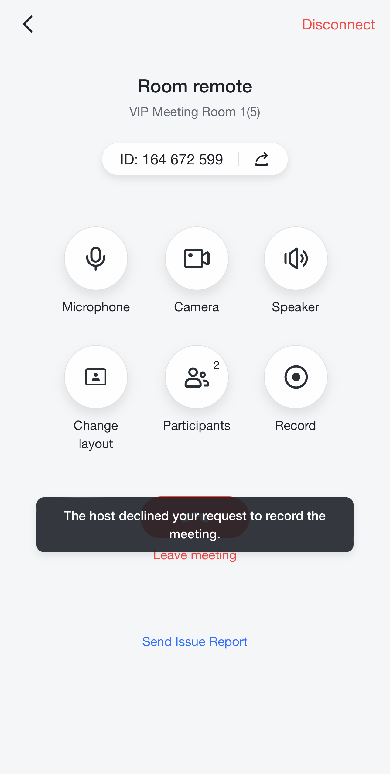 Use Rooms Remote in meetings