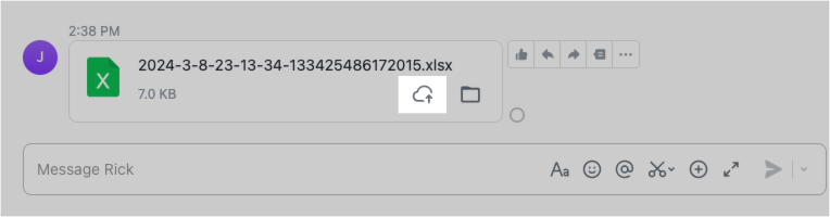Upload local files and folders