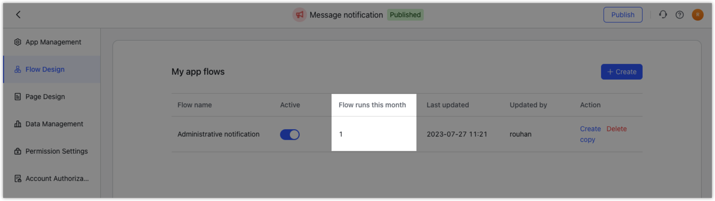 Use the Message Notification bot