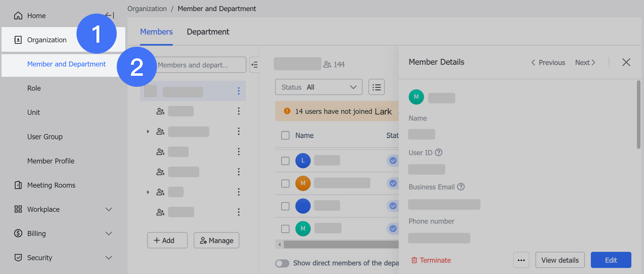 Admin | Add business email aliases for members