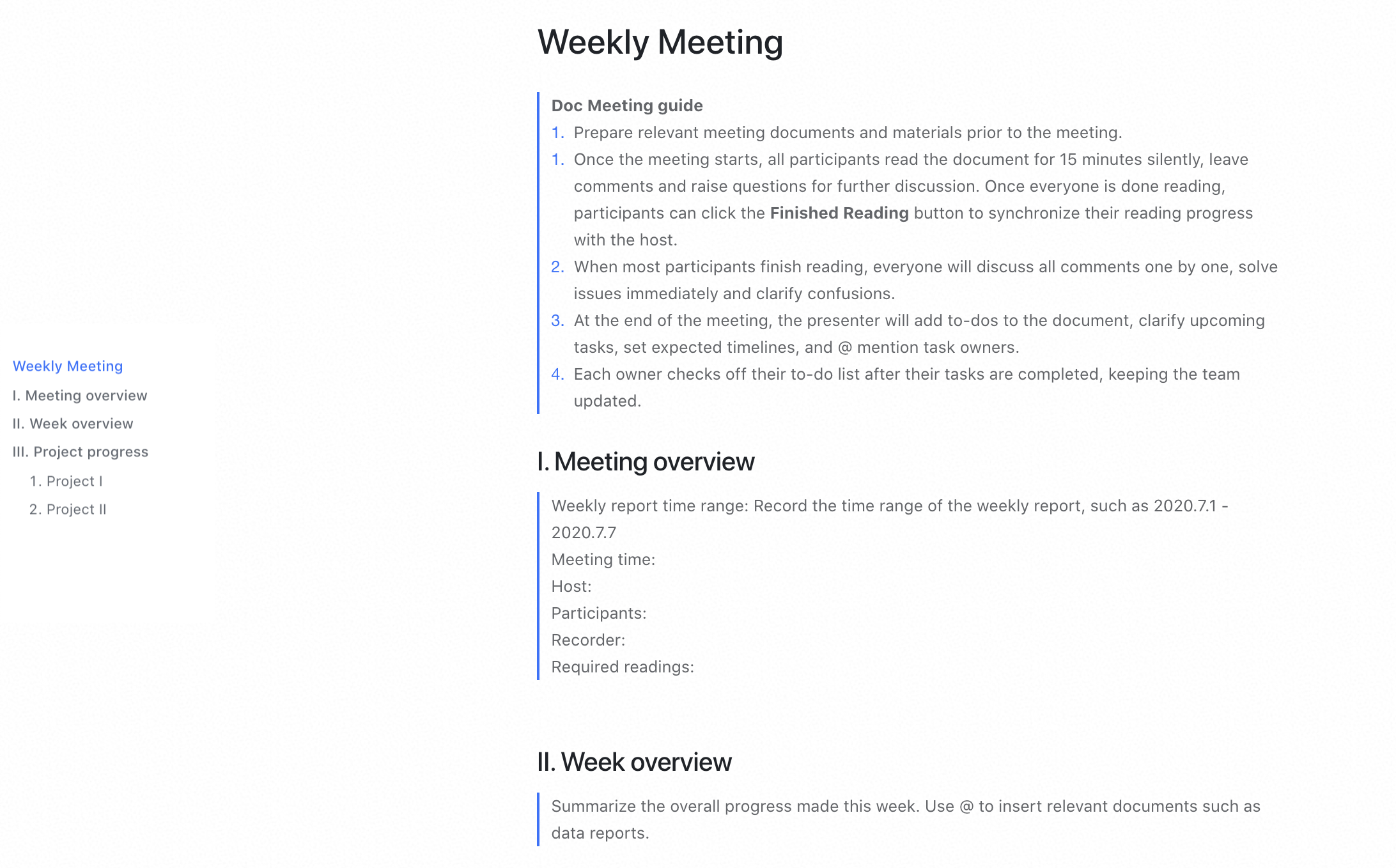 Templates for high efficiency