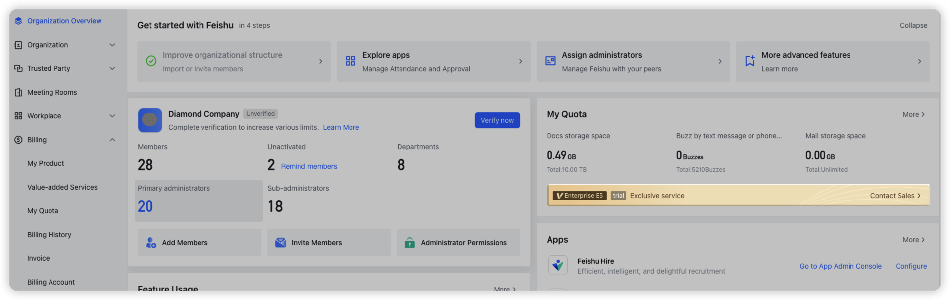 Admin | Assign seats