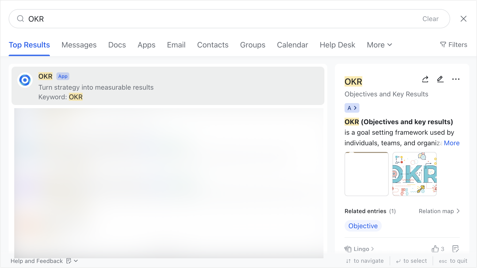 Admin | Rename Feishu OKR and common terminology