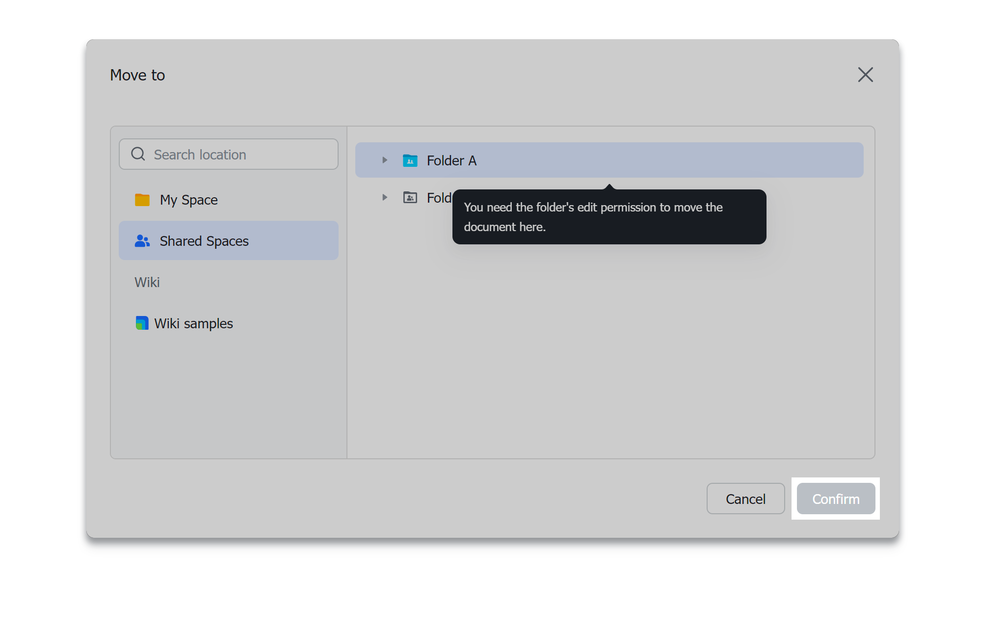 Why Can t I Move Documents And Folders 