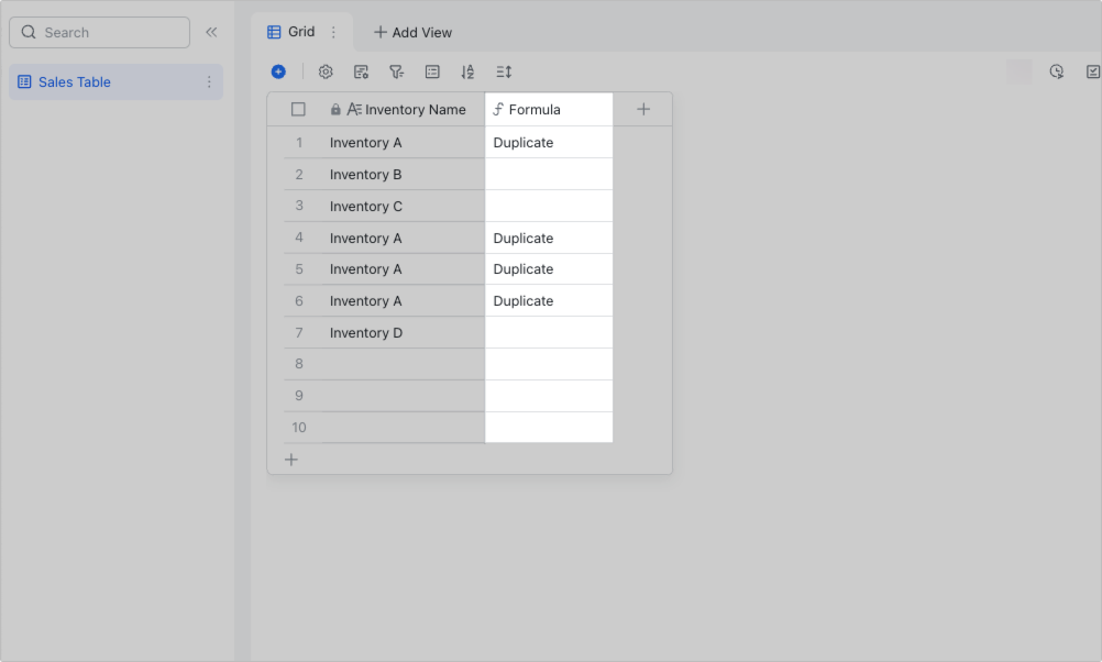 Base use case: Check for duplicates