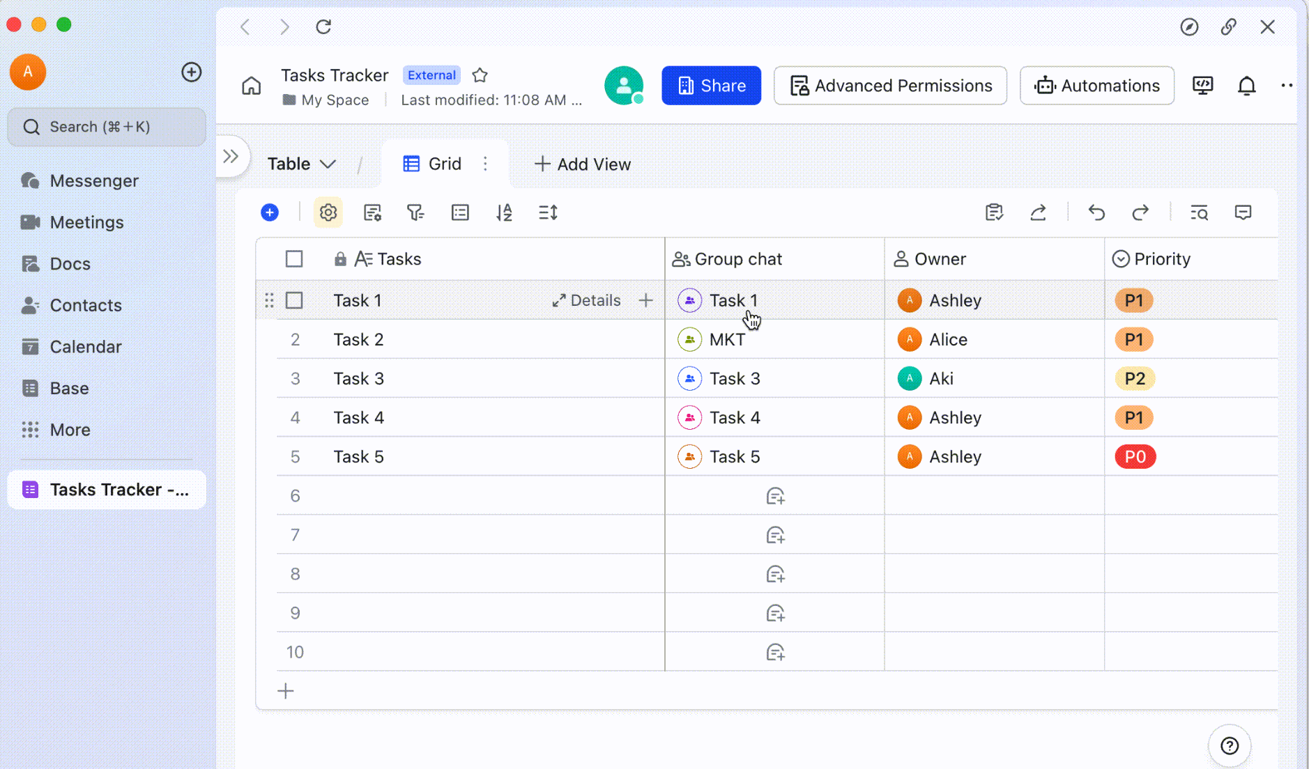 Use group fields in Base Use group fields in Base