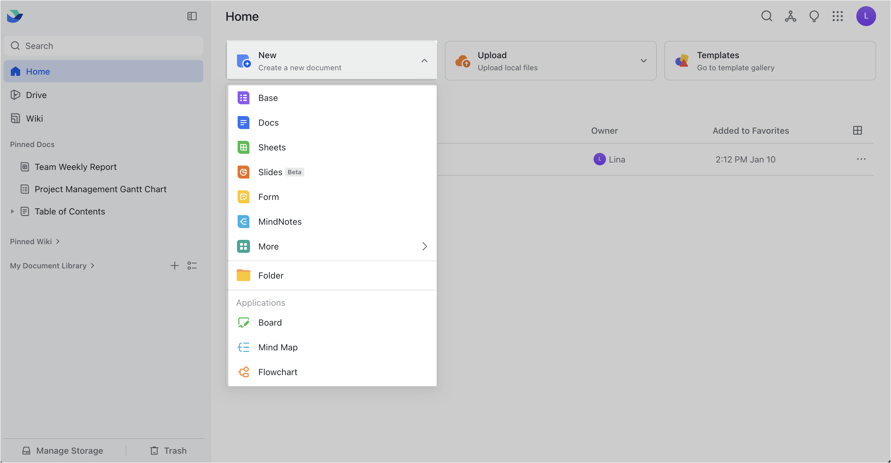 Get started with Feishu Docs (new version)