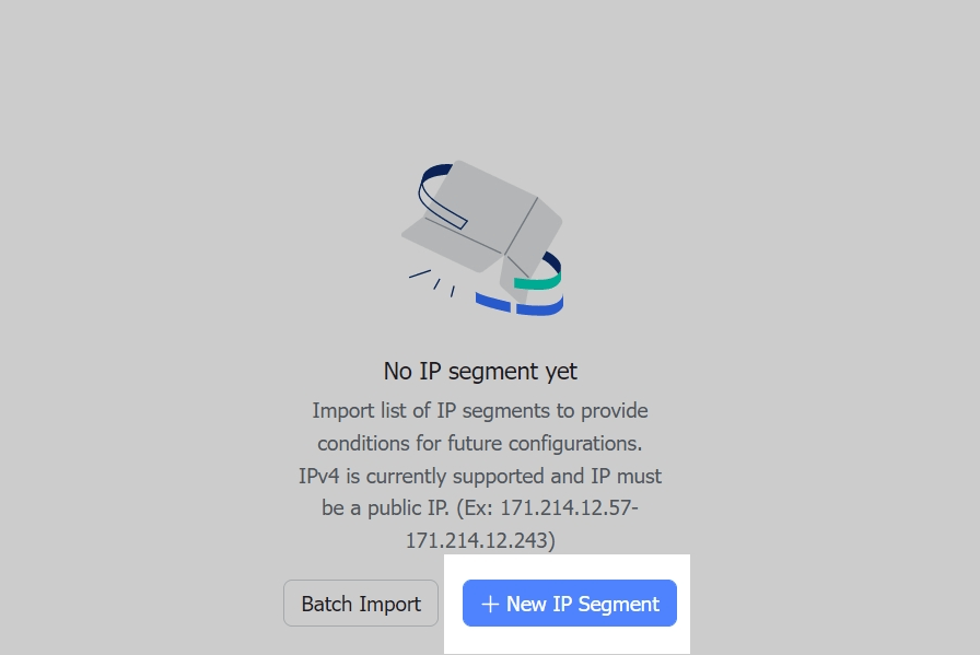 Admin | Configure IP fence settings