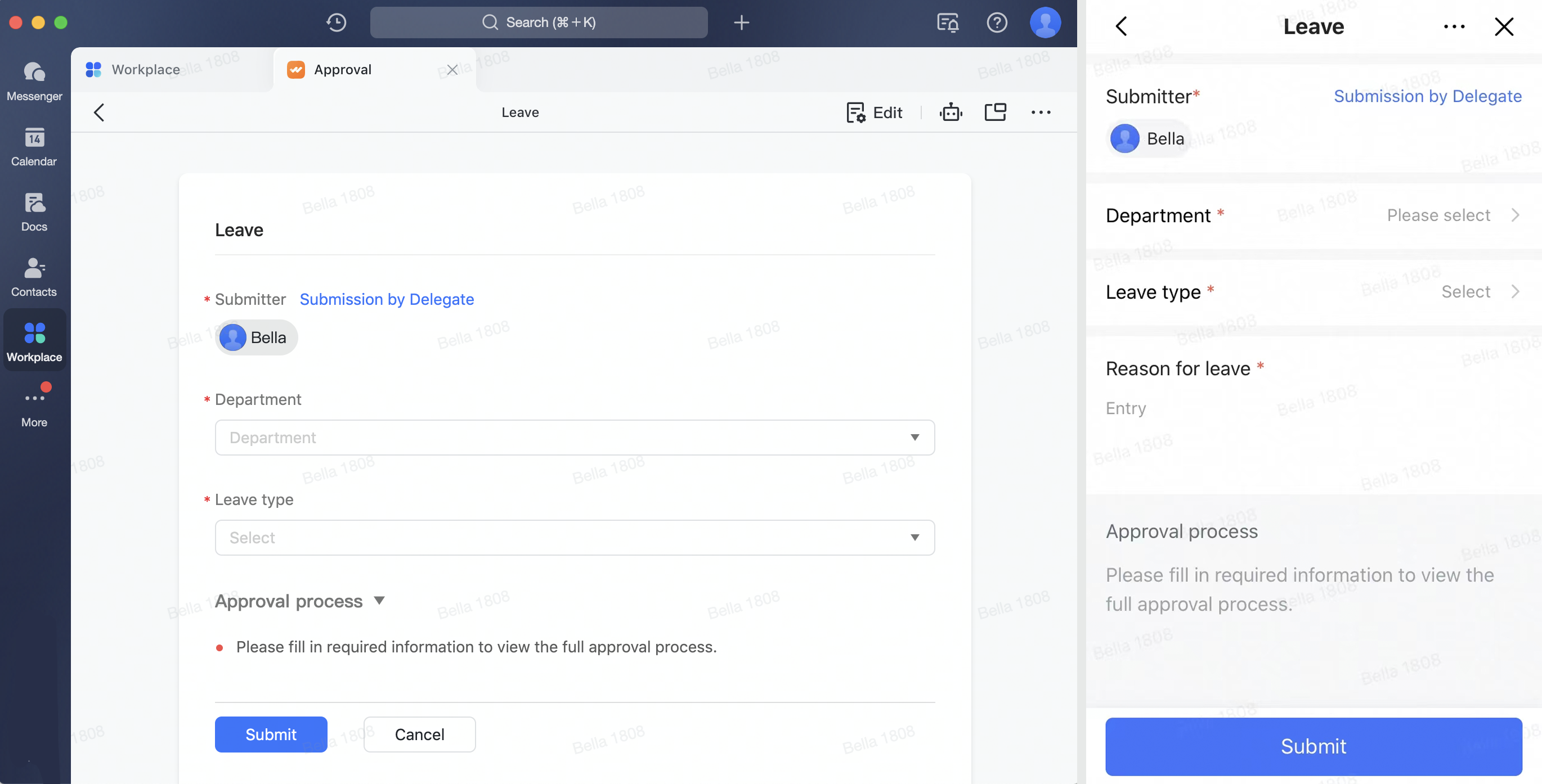 Allow delegate submissions