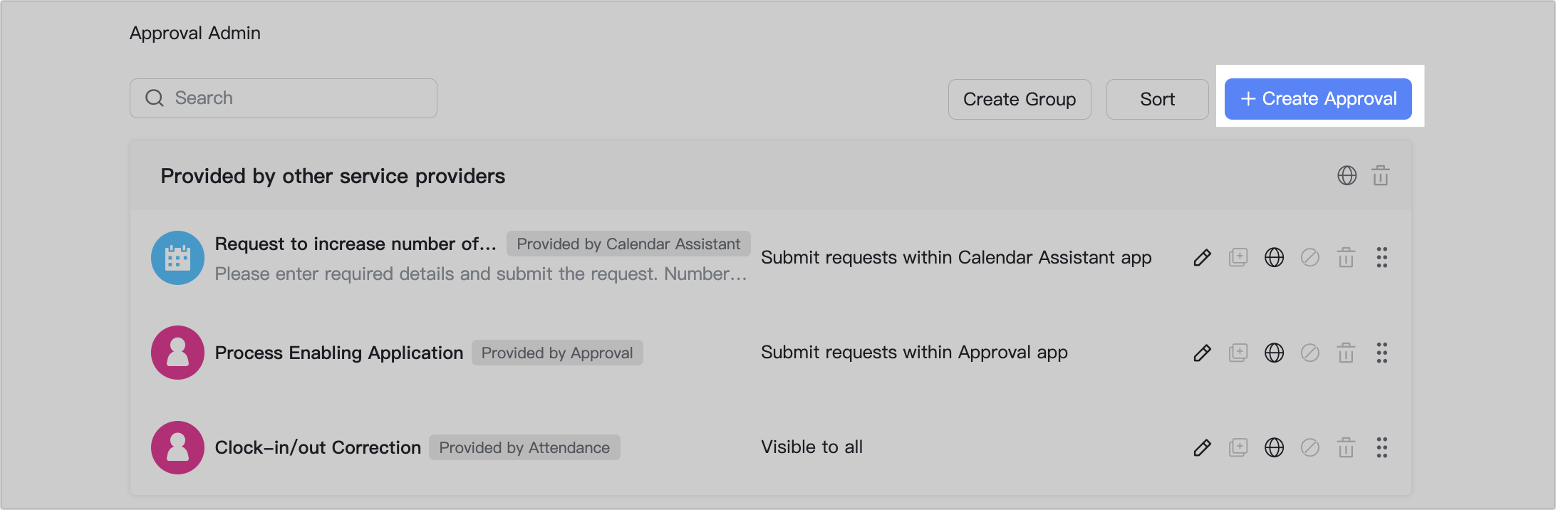 Admin | Get started with managing Approval