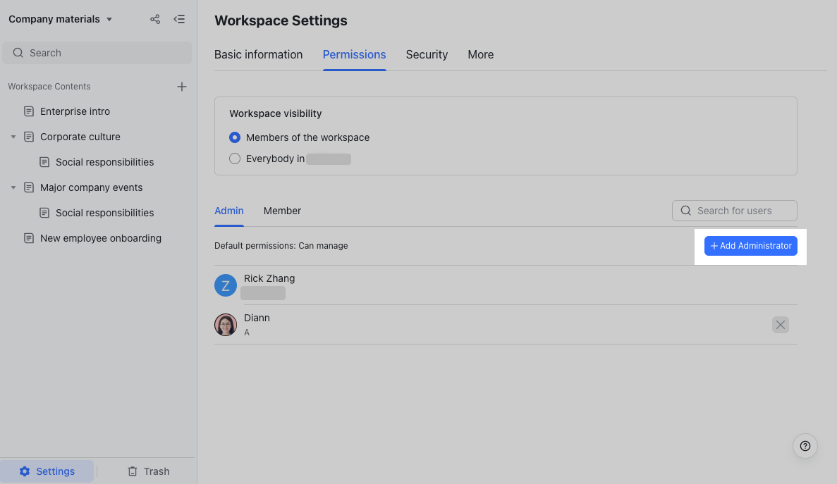 Overview of Wiki permissions