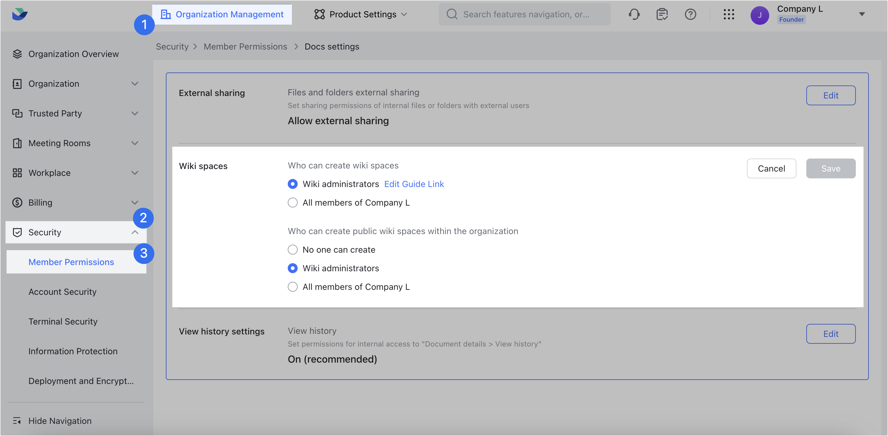 Wiki administrator guide