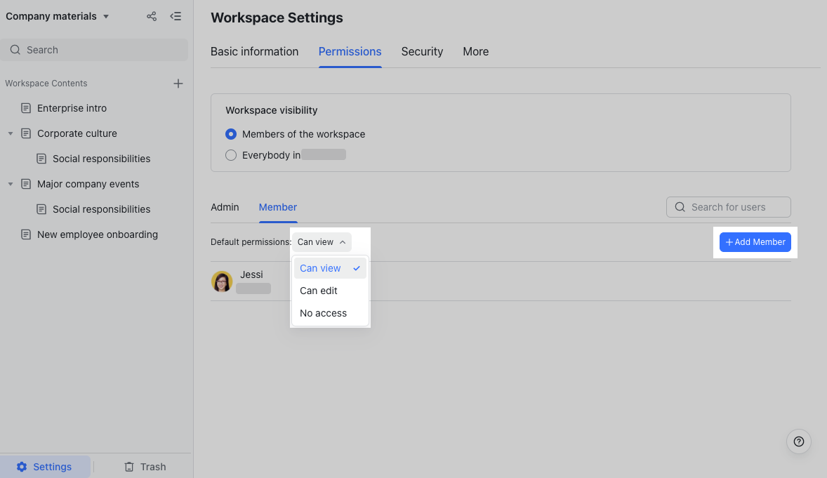 Overview of Wiki permissions