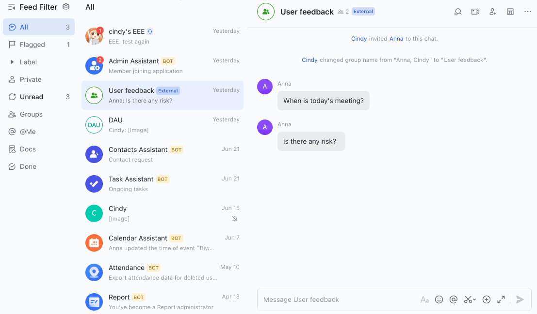 How to avoid being distracted by too many messages?