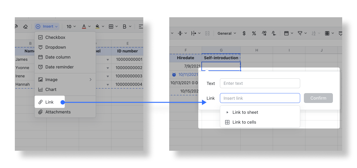 Use Links In Sheets