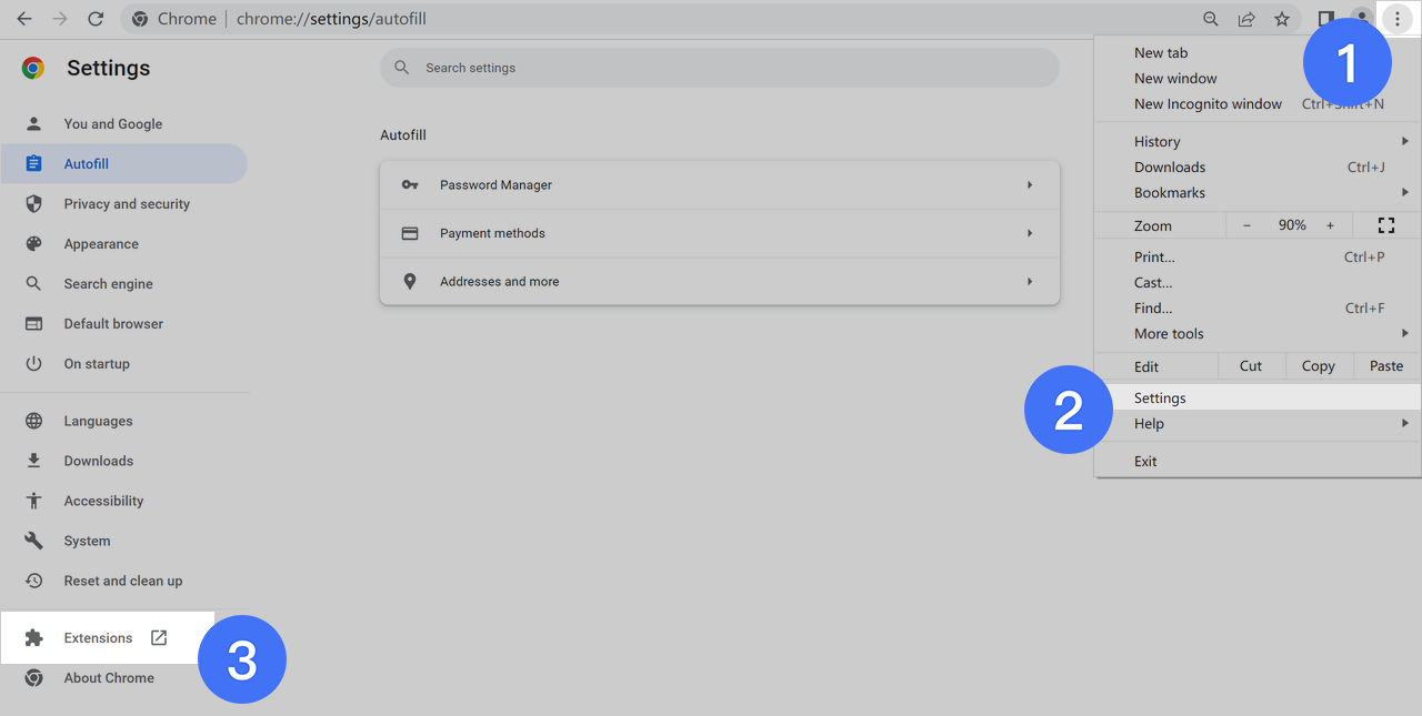 Resolve conflicts with Chrome plug-ins and extensions