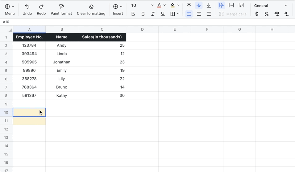 TRANSPOSE function for Sheets