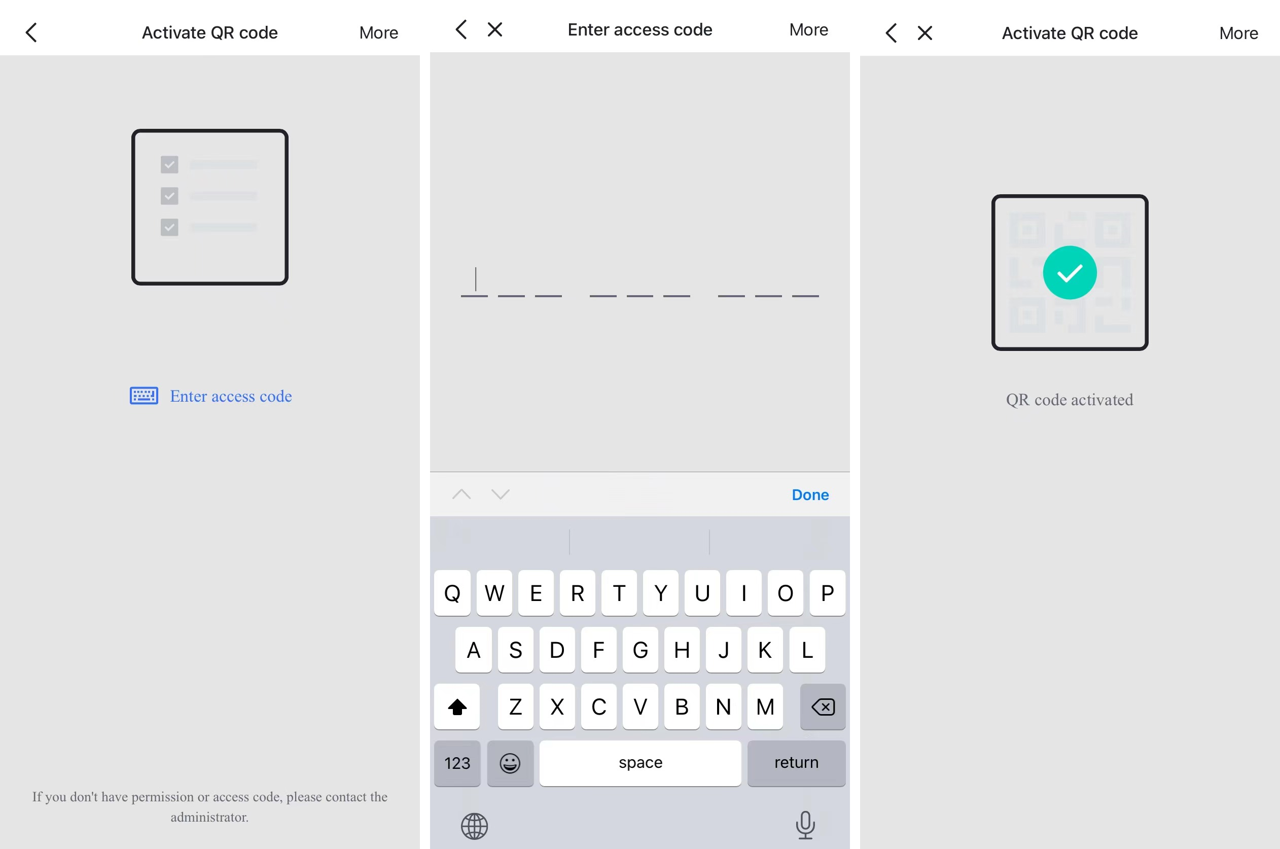 Set QR code check-in for meeting rooms