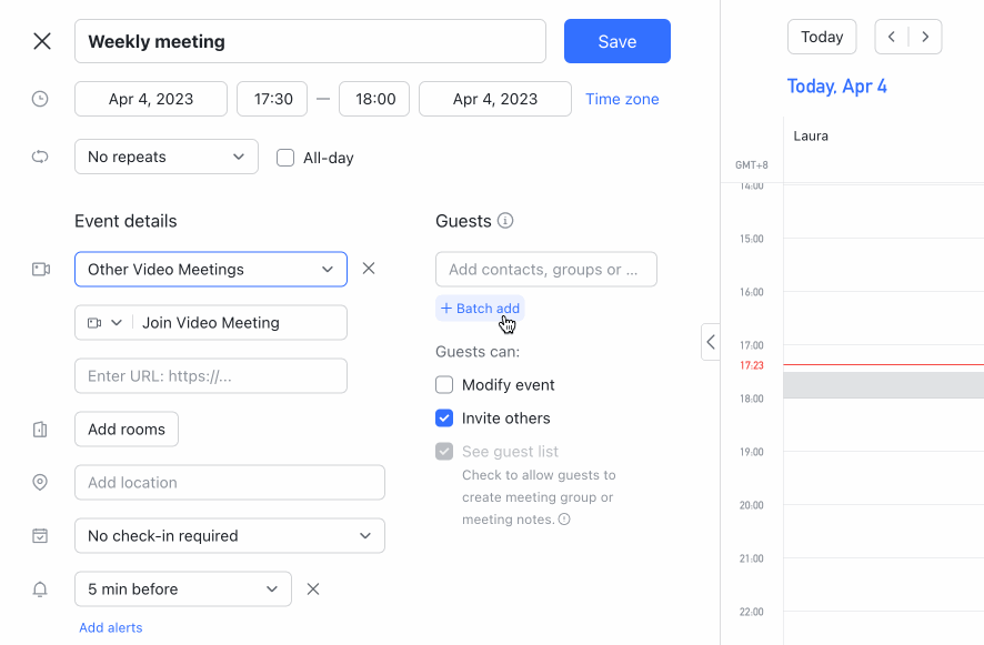 Copy and paste from spreadsheets to add members in bulk