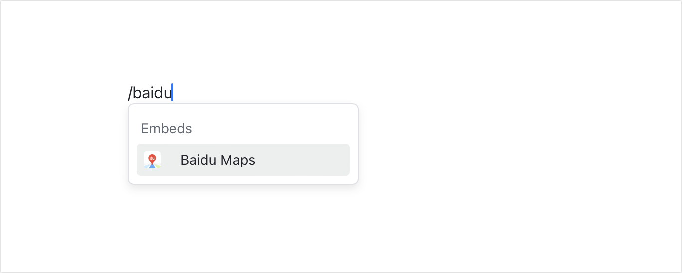 Embed maps in Docs